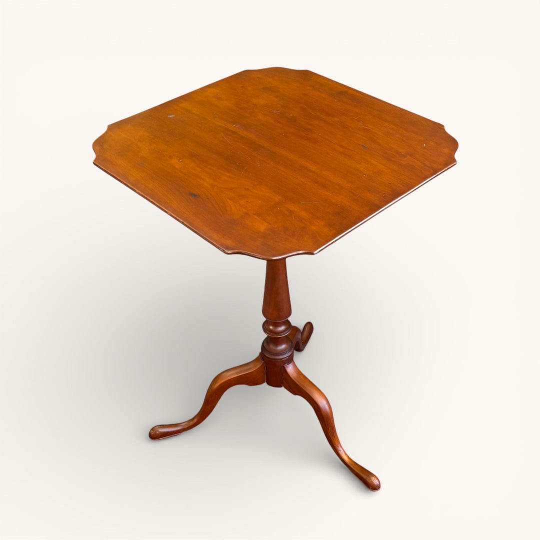Nathan Margolis Cherry Candlestand - Etsy