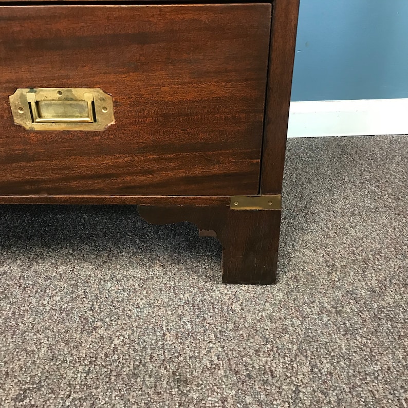 English Campaign Chest / Desk - Etsy