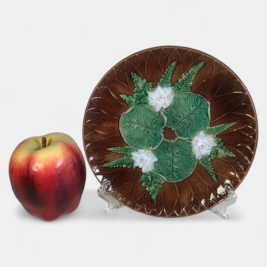 Fine Antique Holdcroft Majolica Plate - Etsy