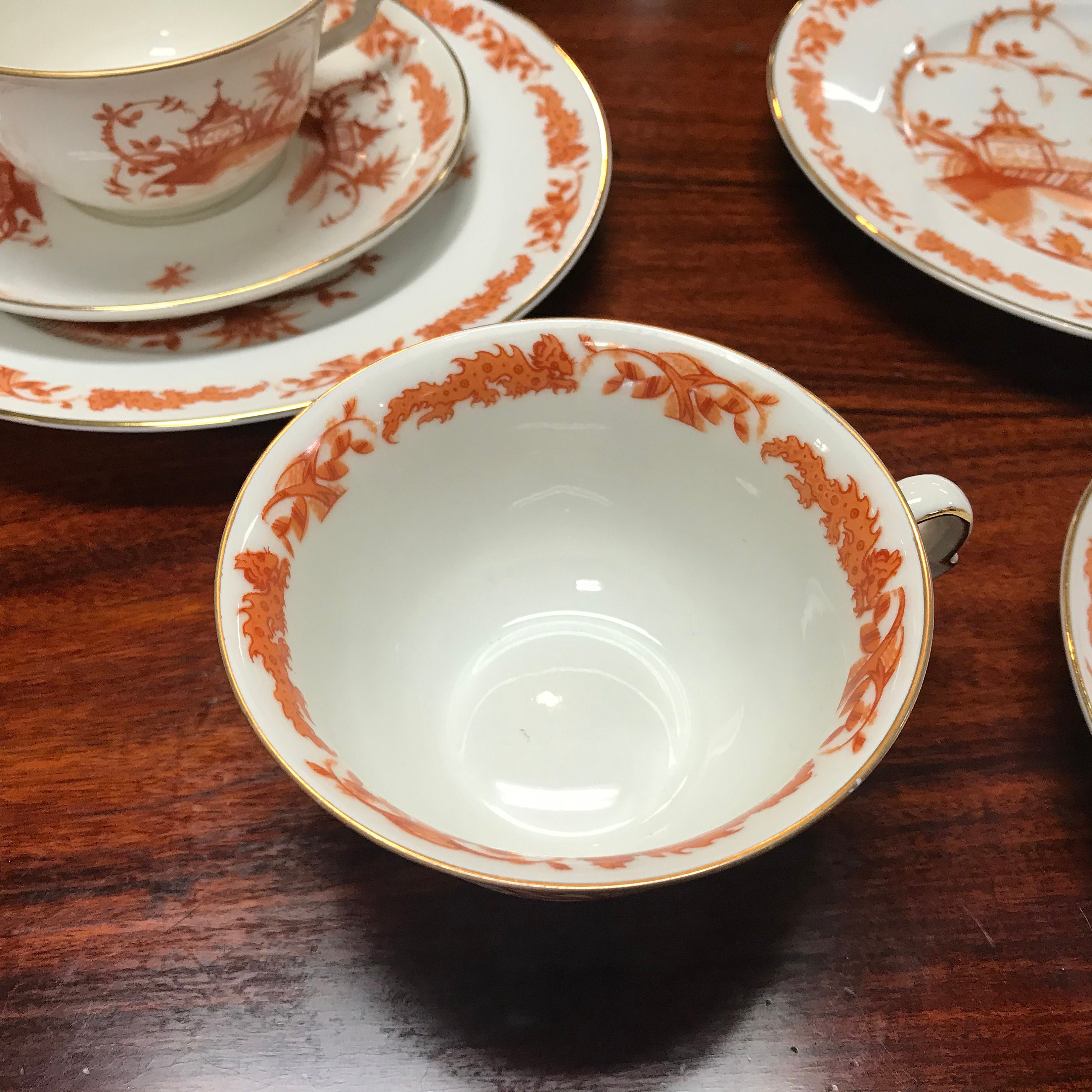 40 Piece Service for 12 KPM Porcelain Tea Coffee Set W/ | Etsy