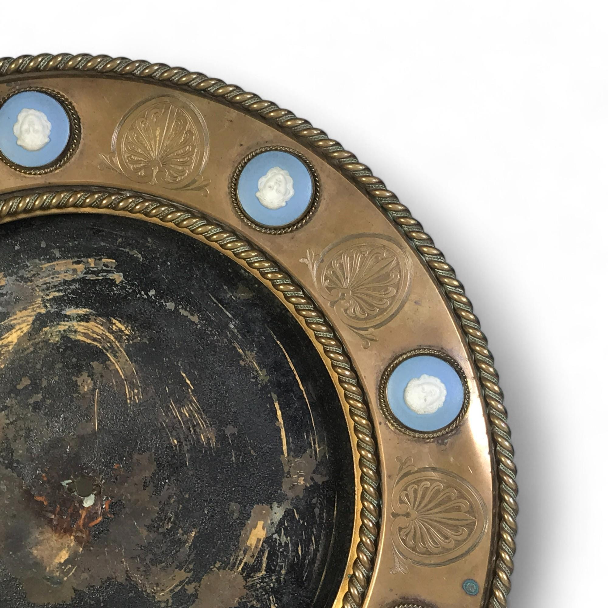 Wedgwood Bronze Plate Wall Frame Plaque - Etsy