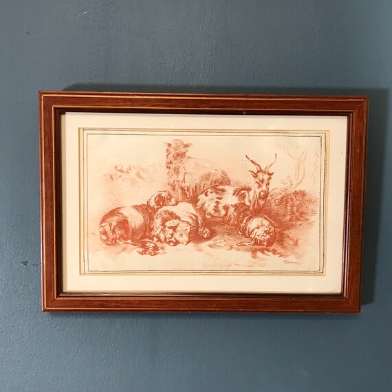 Authentic Circa 1760s Gabriel Smith 1724-1783 Crayon - Etsy