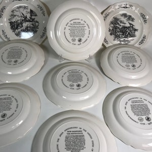 Set of 11 Wedgwood 200th Anniversary of the United States Commemorative ...