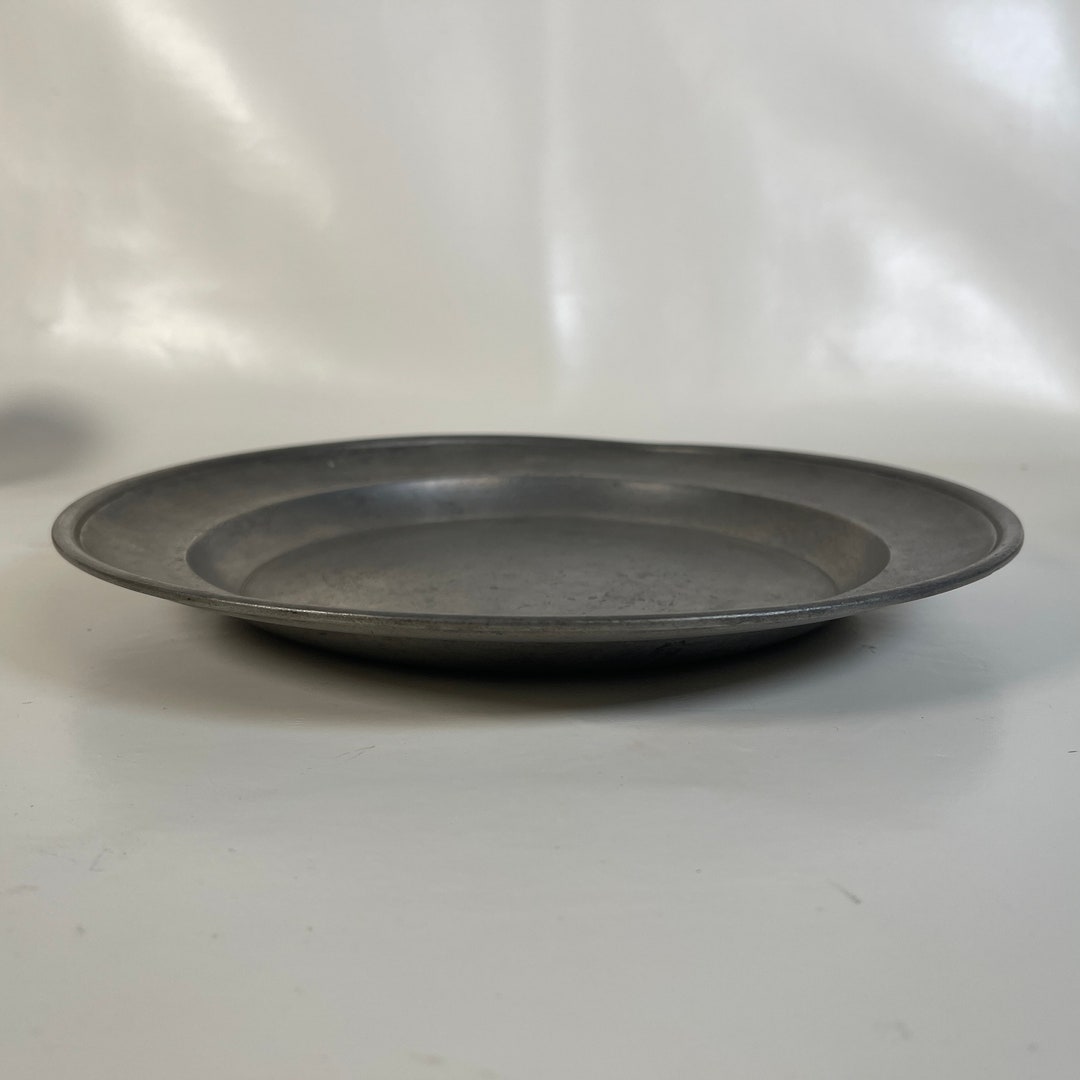 19th Century William Calder Providence Pewter Plate - Etsy