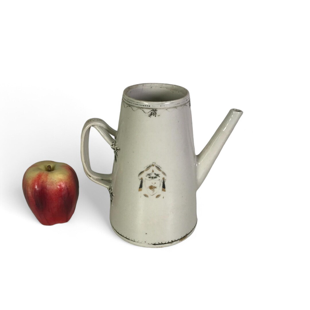 18th C. Chinese Export Coffee Armorial Coffee Pot - Etsy