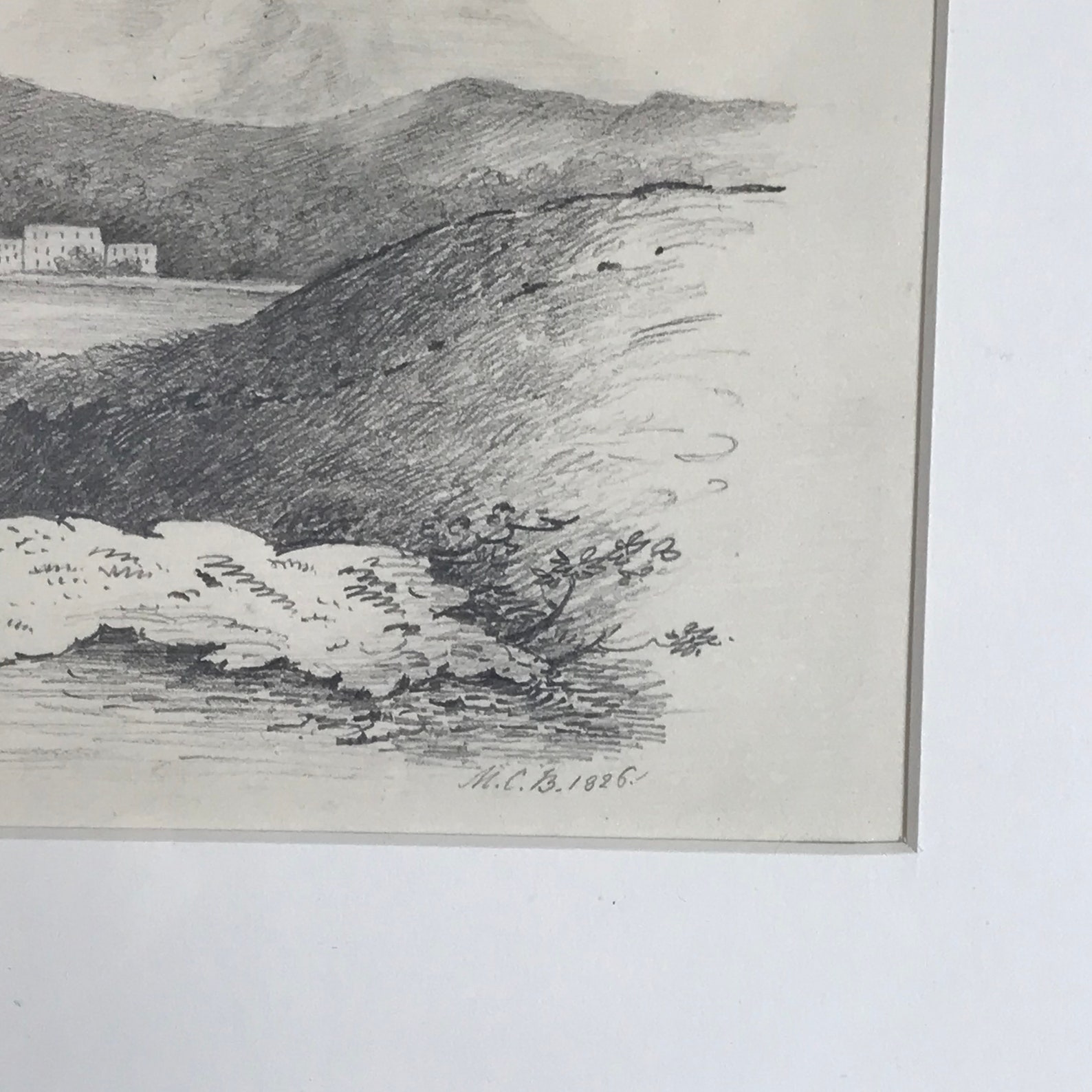 Rare Circa 1825. Woman Artist Mary C. Bingham British Pencil Drawing - Etsy