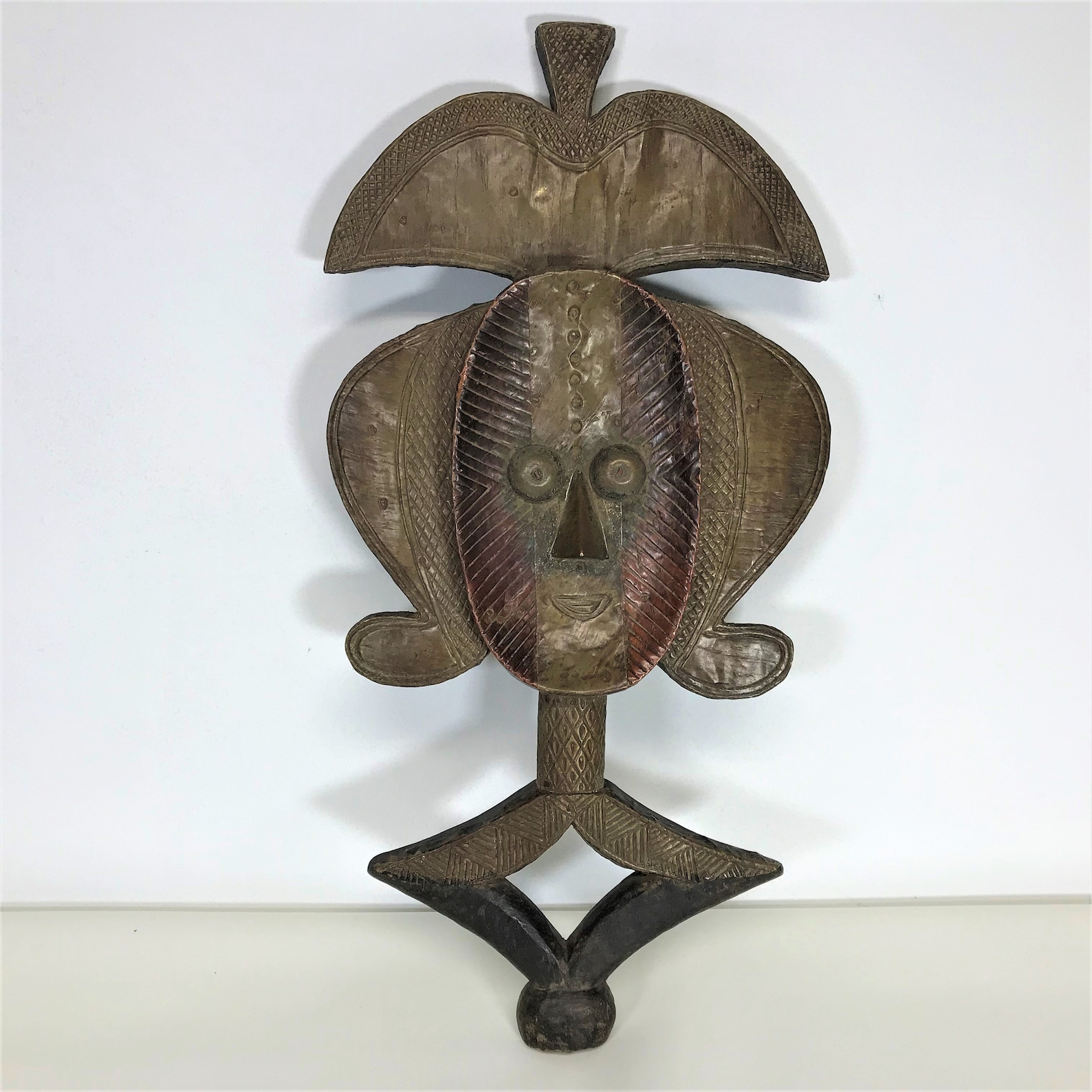 Authentic African Kota Gabon Mask - Etsy