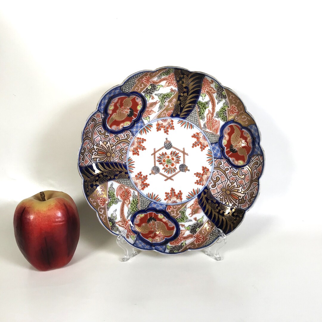 Japanese Porcelain Imari Plate - Etsy