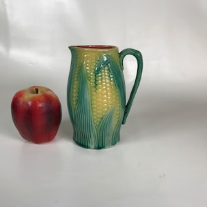 19th Century Majolica Pottery Pitcher Corn on the Cob Motif - Etsy