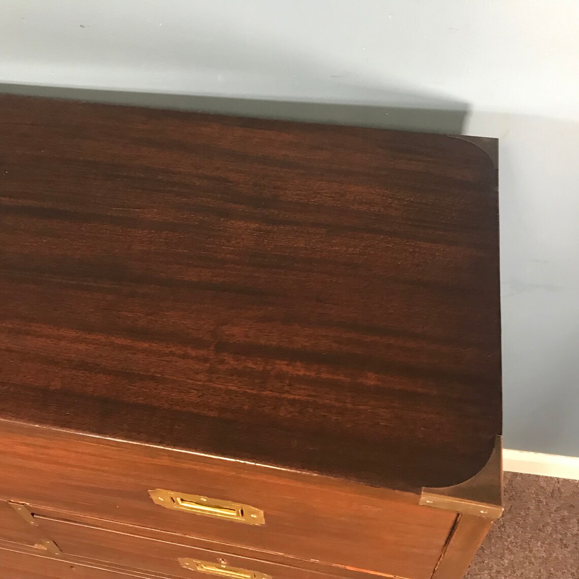 English Campaign Chest / Desk - Etsy