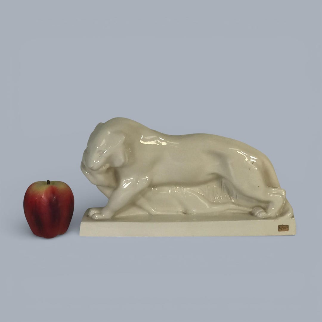 John Skeaping Wedgwood Creamware Tiger & Buck - Etsy