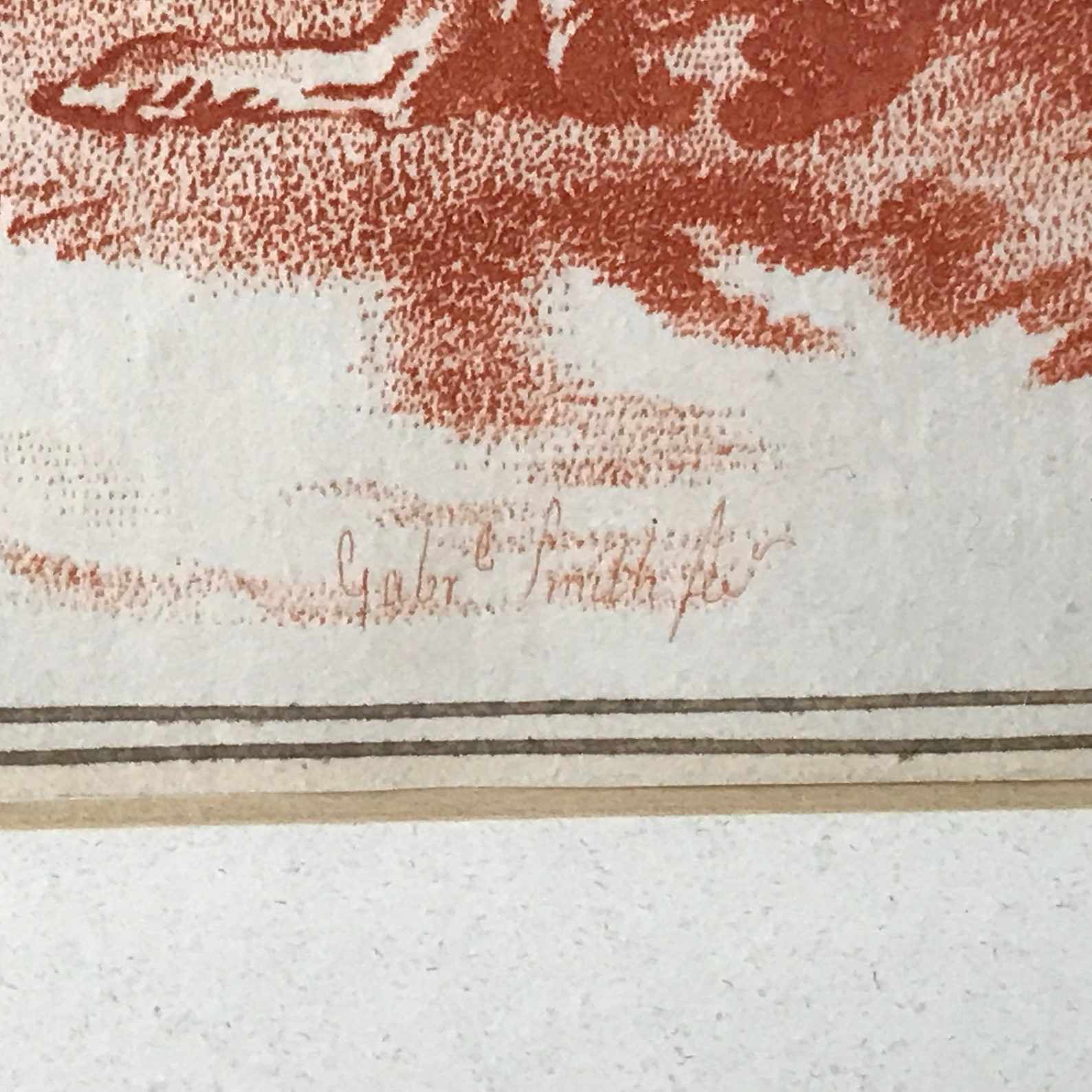 Authentic Circa 1760s Gabriel Smith 1724-1783 Crayon - Etsy