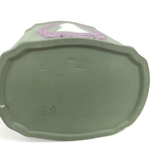 Wedgwood Jasperware Royal Wedding Tricolor Green Lilac Tea Caddy - Etsy