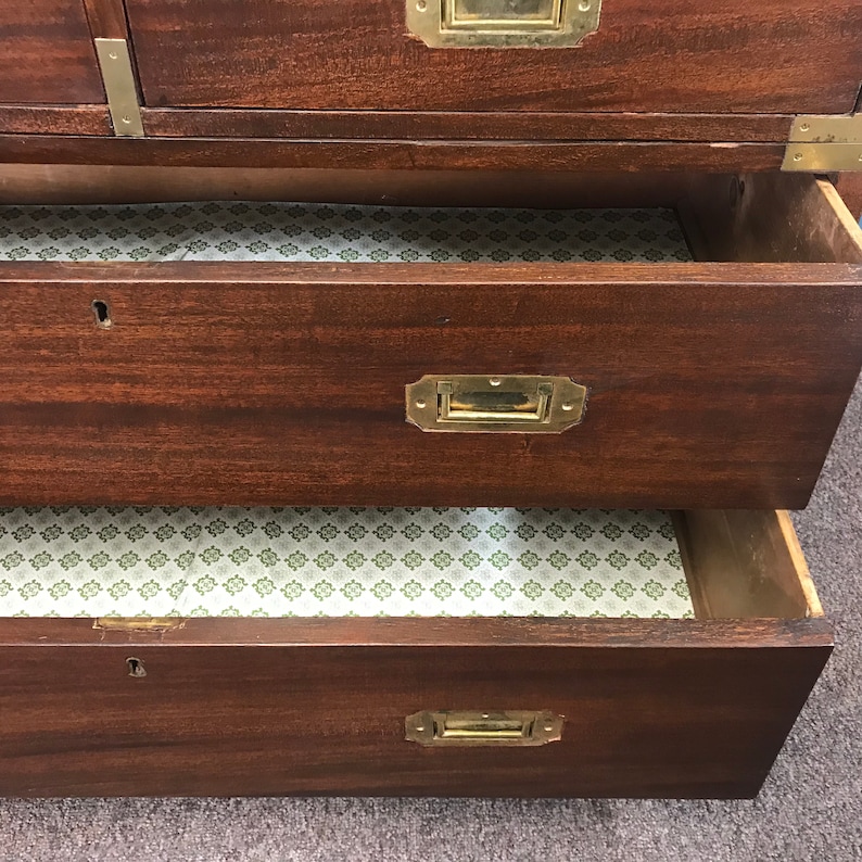 English Campaign Chest / Desk - Etsy