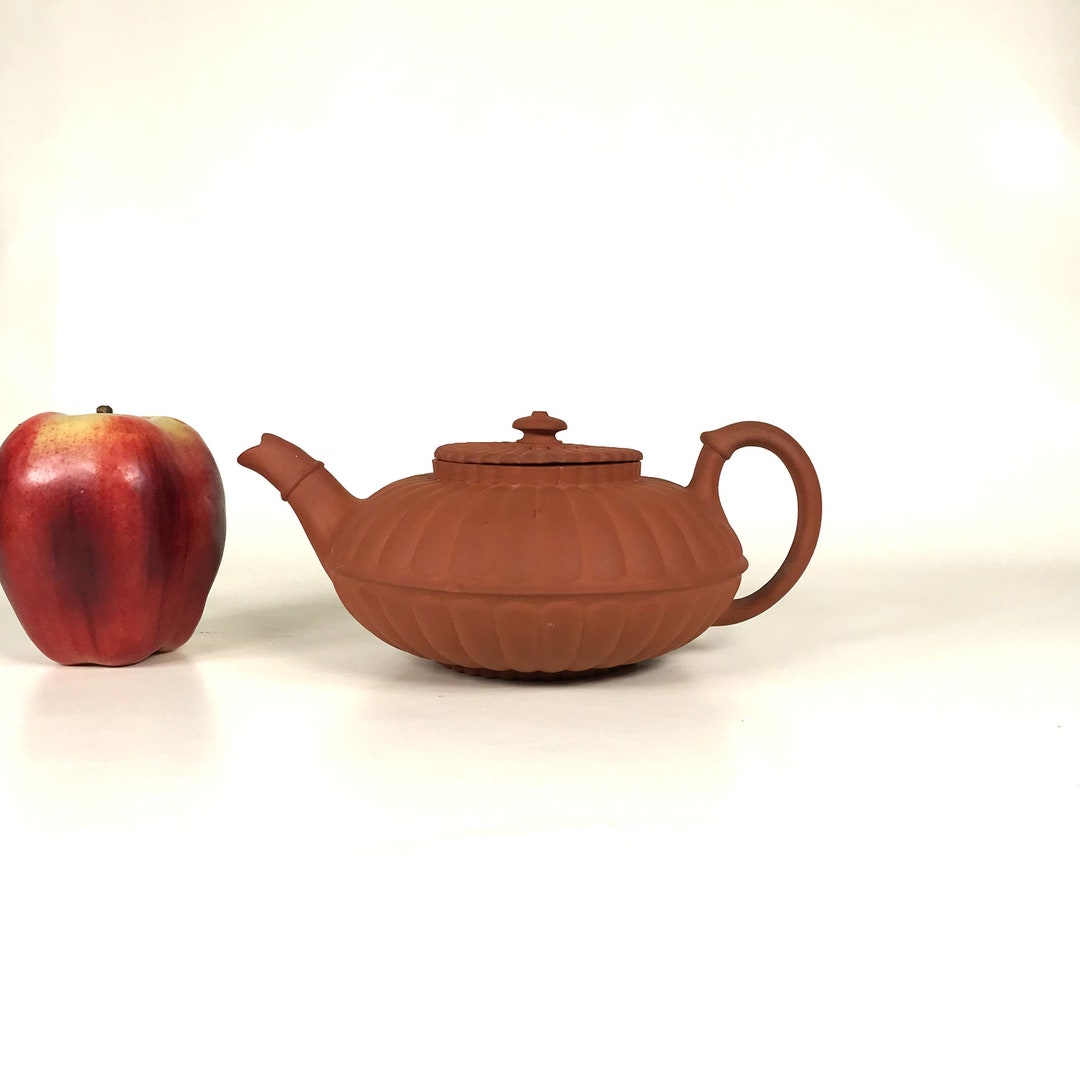 Rare Ca. 1874 Wedgwood Rosso Antico Squat Melon Shape Teapot - Etsy
