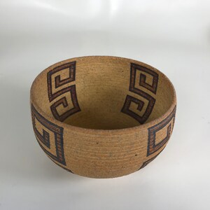 David Salk Studio Pottery Native American Style Bowl - Etsy