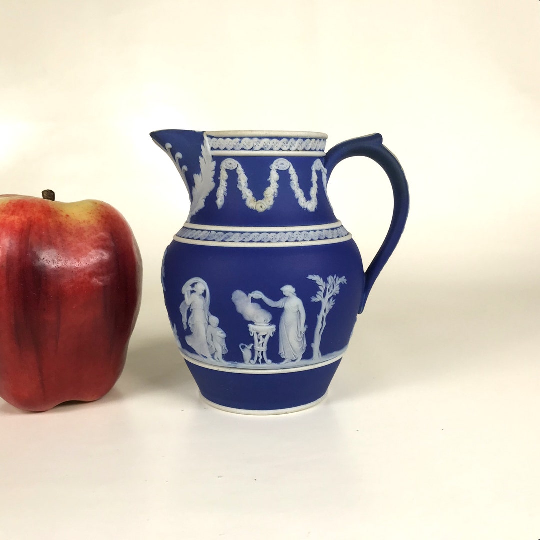 Rare Ca. 1800s Wedgwood Cobalt Blue Creamer Pitcher - Etsy