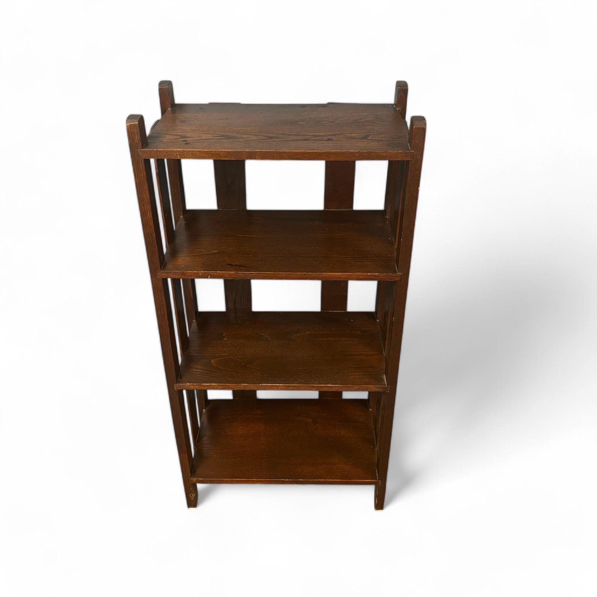 Small Arts & Craft Era Oak Bookcase - Etsy