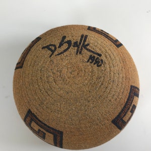 David Salk Studio Pottery Native American Style Bowl - Etsy