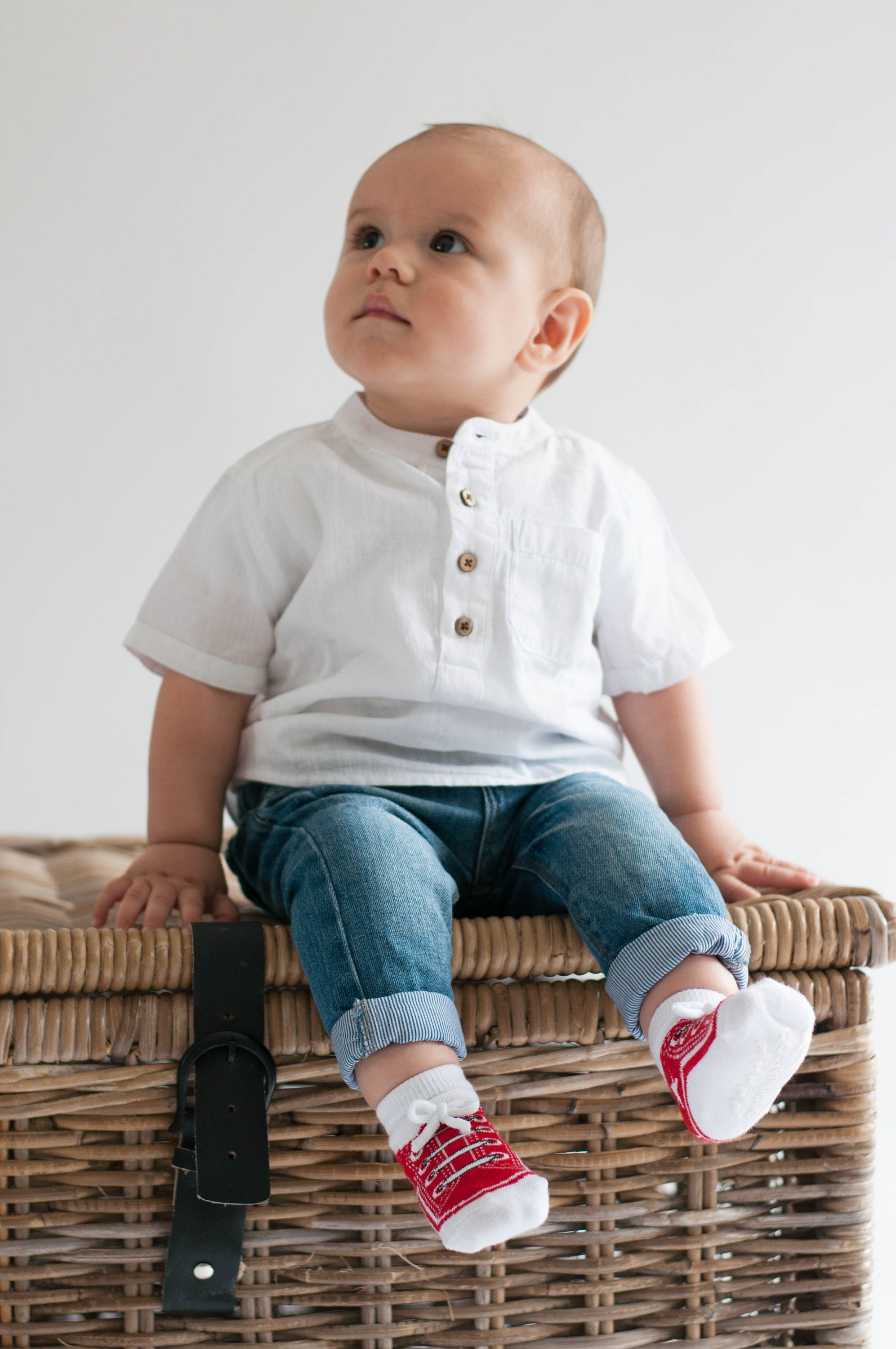 Baby Socks That Look Like Shoes 0-12 Months Anti Slip-soft - Etsy