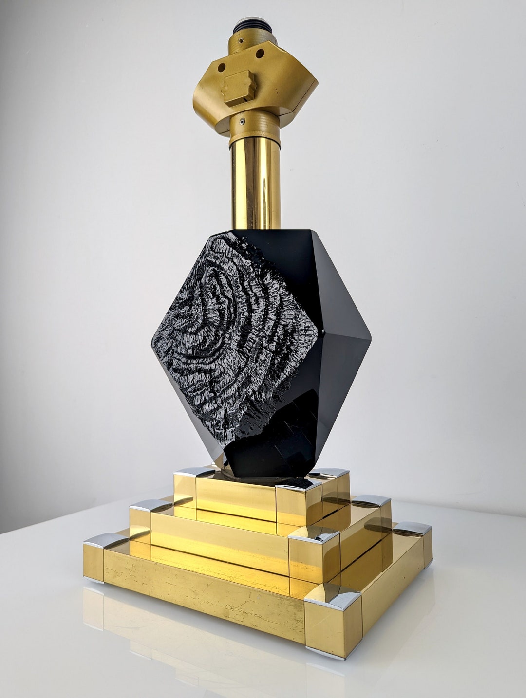 Spectacular Lamp by Willy Rizzo for Lumica, 1970s - Etsy