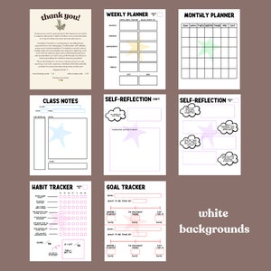 High School / College Student Success Organizational Tools + Resources ...