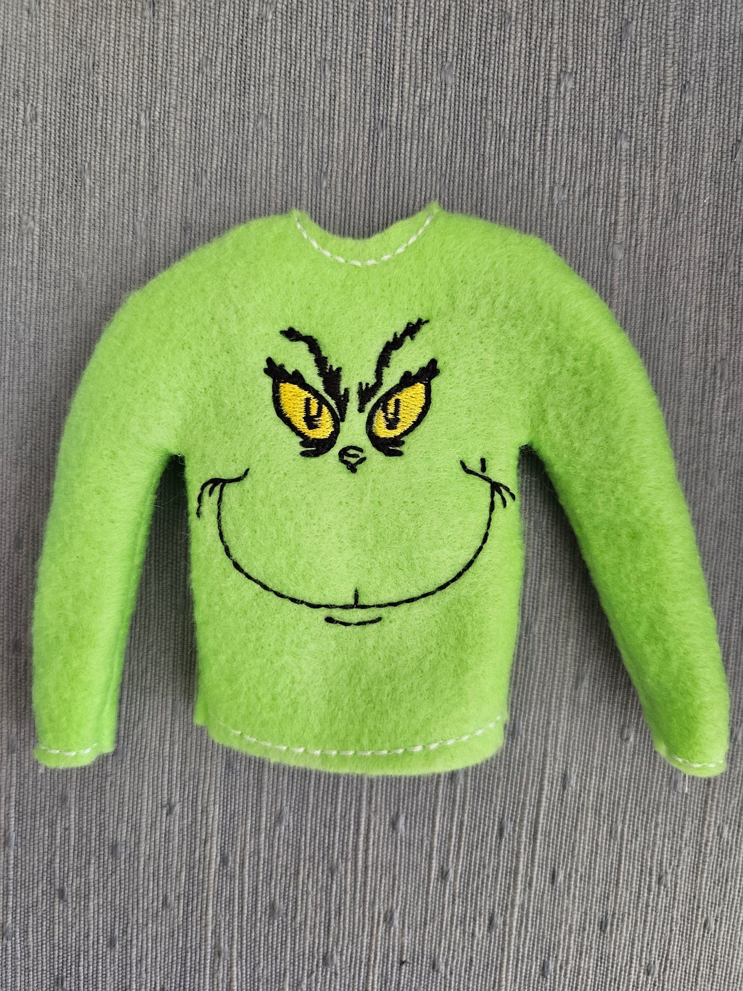 Grinch Elf on the Shelf Embroidered Sweater Christmas Gift Set - Etsy
