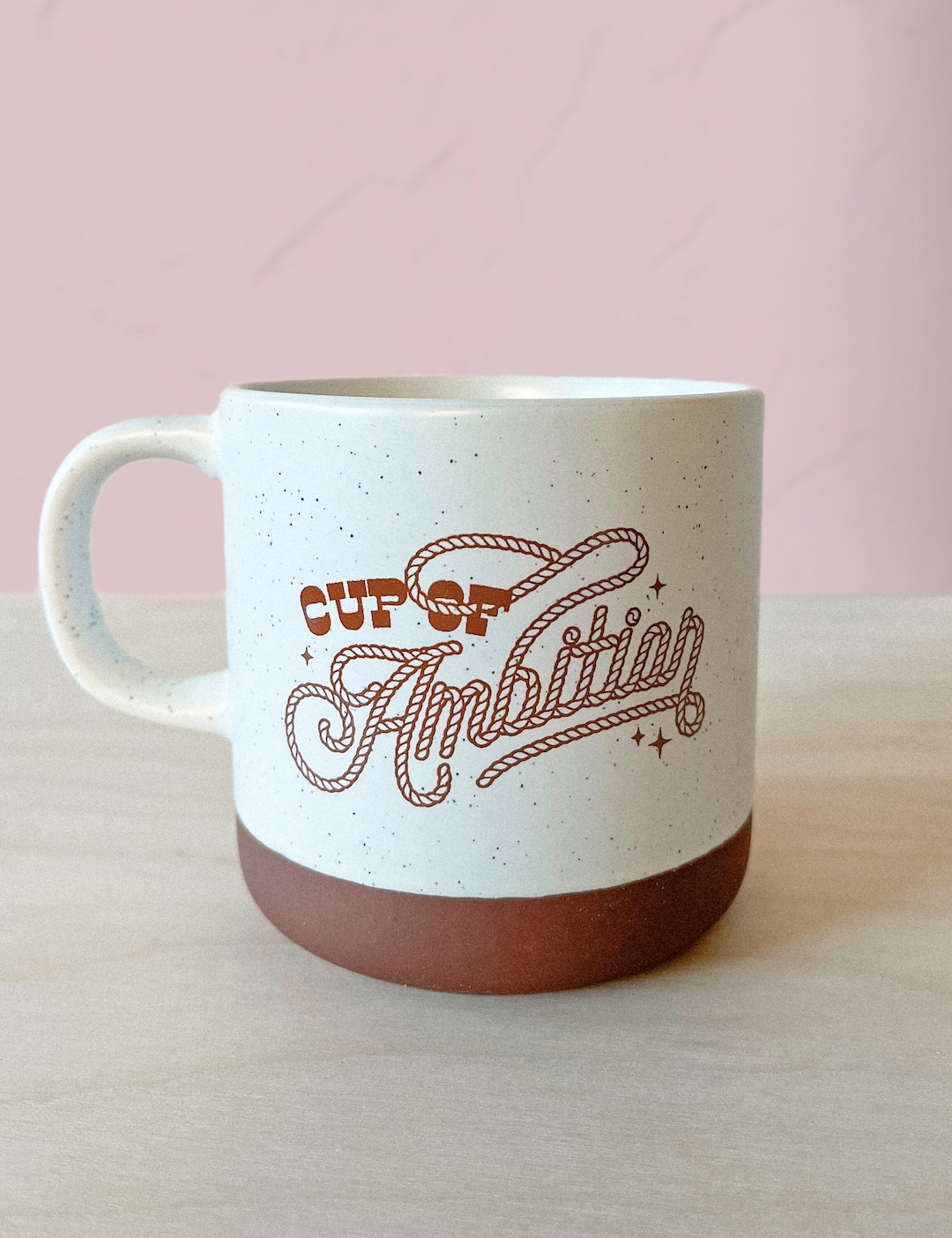 Cup of Ambition Coffee Mug, White | Cowboy Coffee | Western Coffee Mug ...