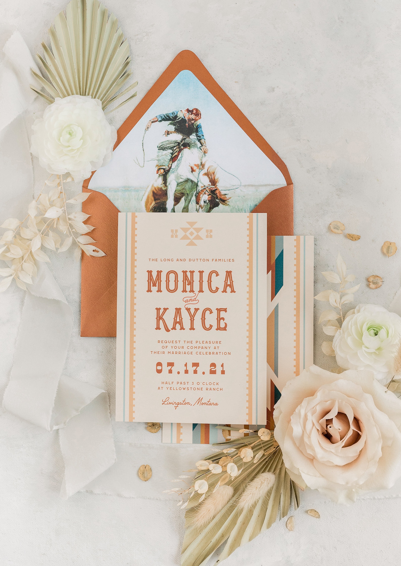 The Yellowstone Suite: Western Wedding Invitations Cowboy - Etsy