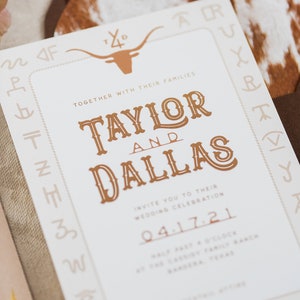 The Wrangler Suite: Western Wedding Invitations, Cowboy Wedding Invites ...