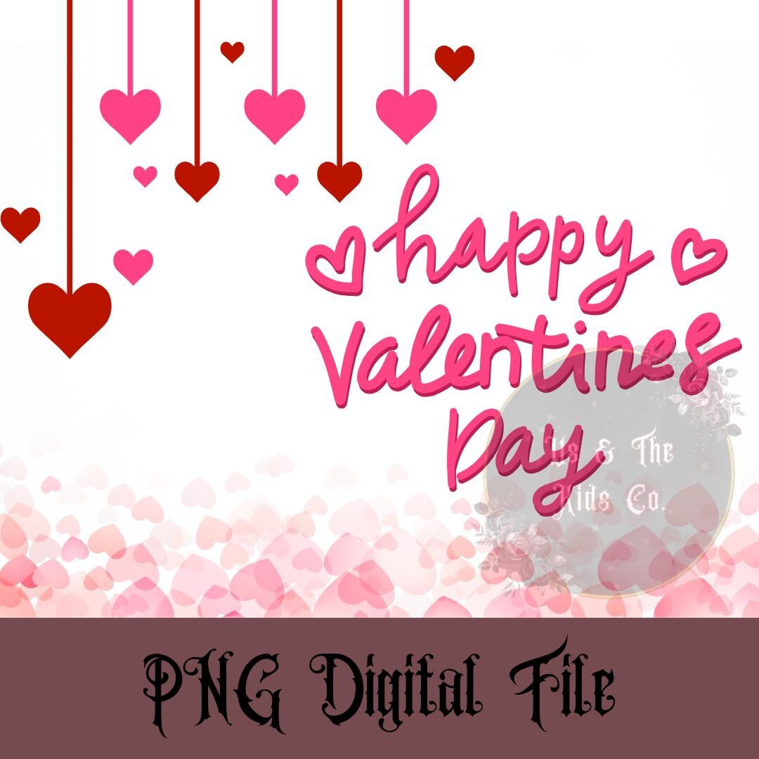 Happy Valentines Day File - Etsy