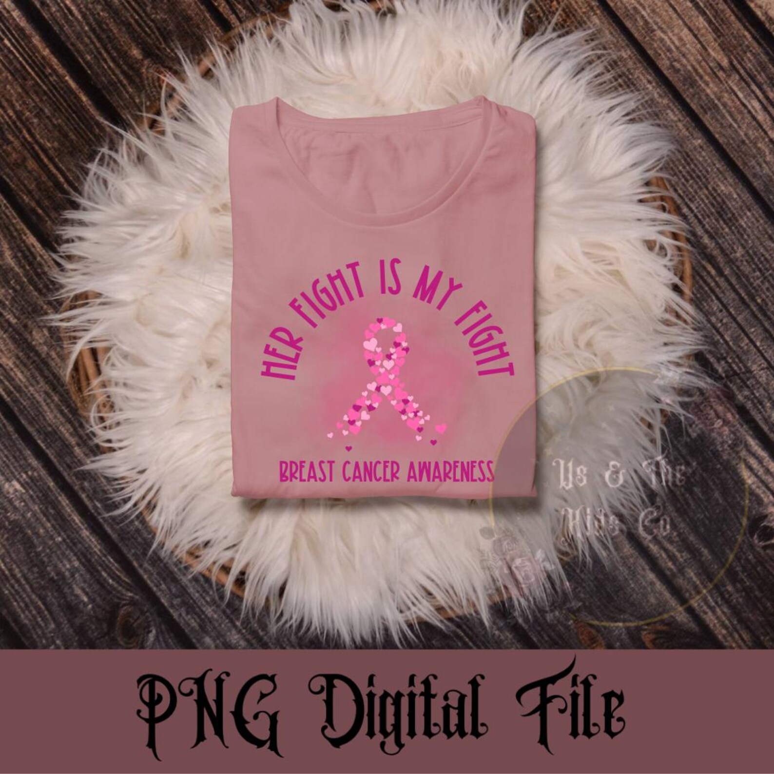 Her Fight is My Fight Breast Cancer Awareness - Etsy