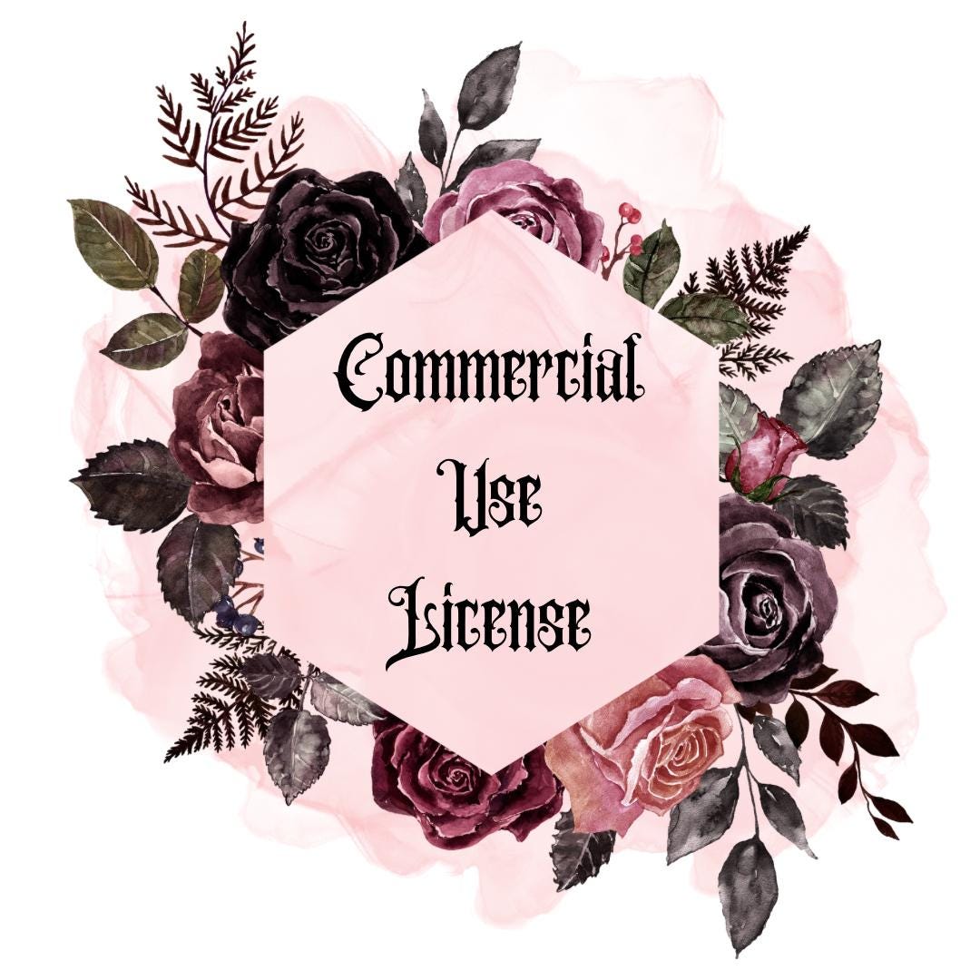 Commerical License - Etsy