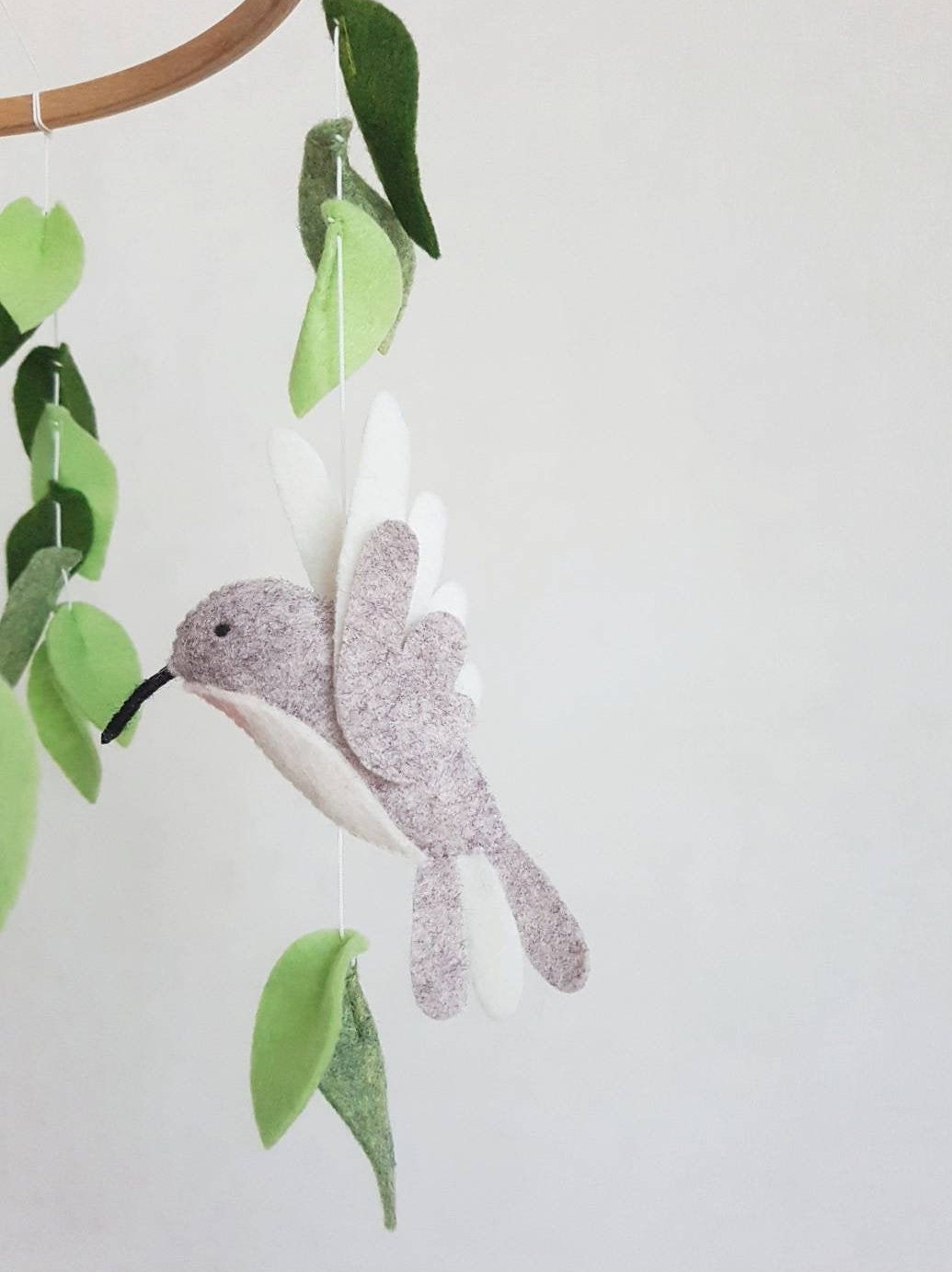 Fawn Hummingbird Mobile Woodland Nursery Bambi Nursery - Etsy