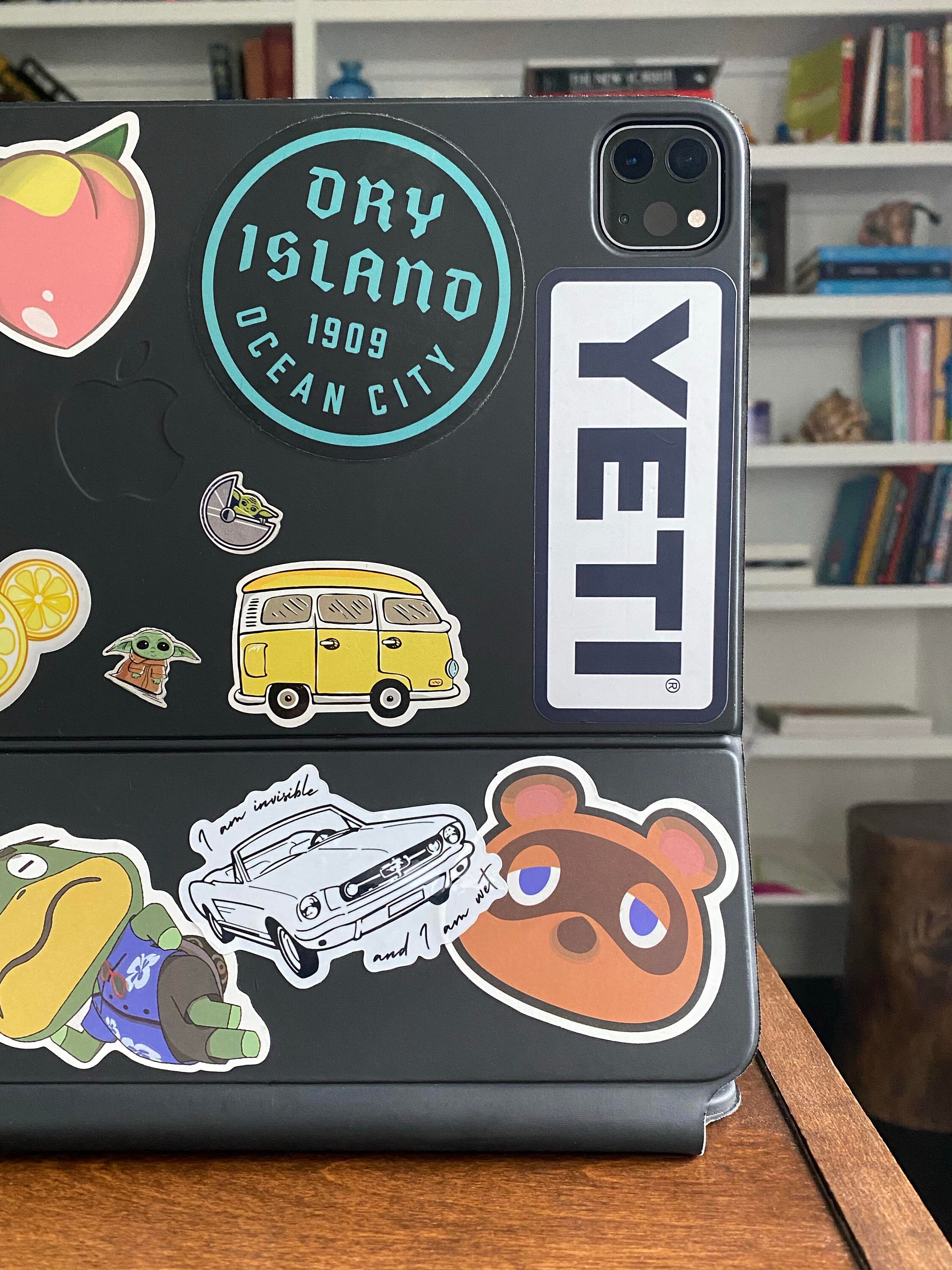 Invisible and Wet Sticker | Removable Vinyl Sticker - Etsy UK