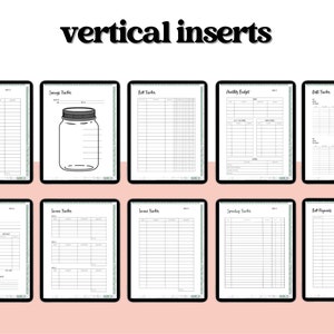 Finance Digital Planner Inserts Budget Goodnotes Inserts - Etsy