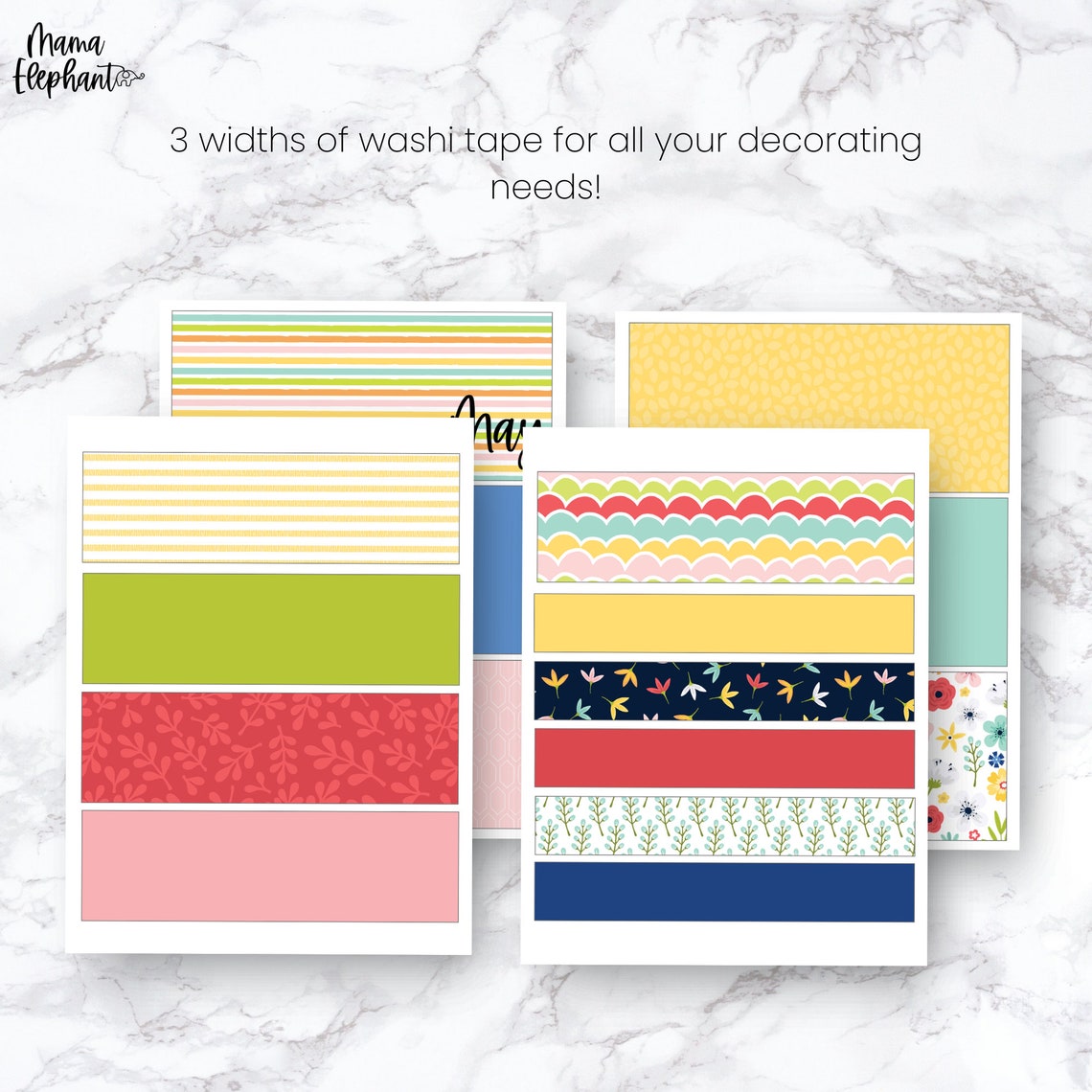 May Digital Planner Stickers Flower Goodnotes Stickers | Etsy