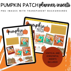 Pumpkin Patch Digital Planner Insert, Fall Memory Planning, Autumn ...