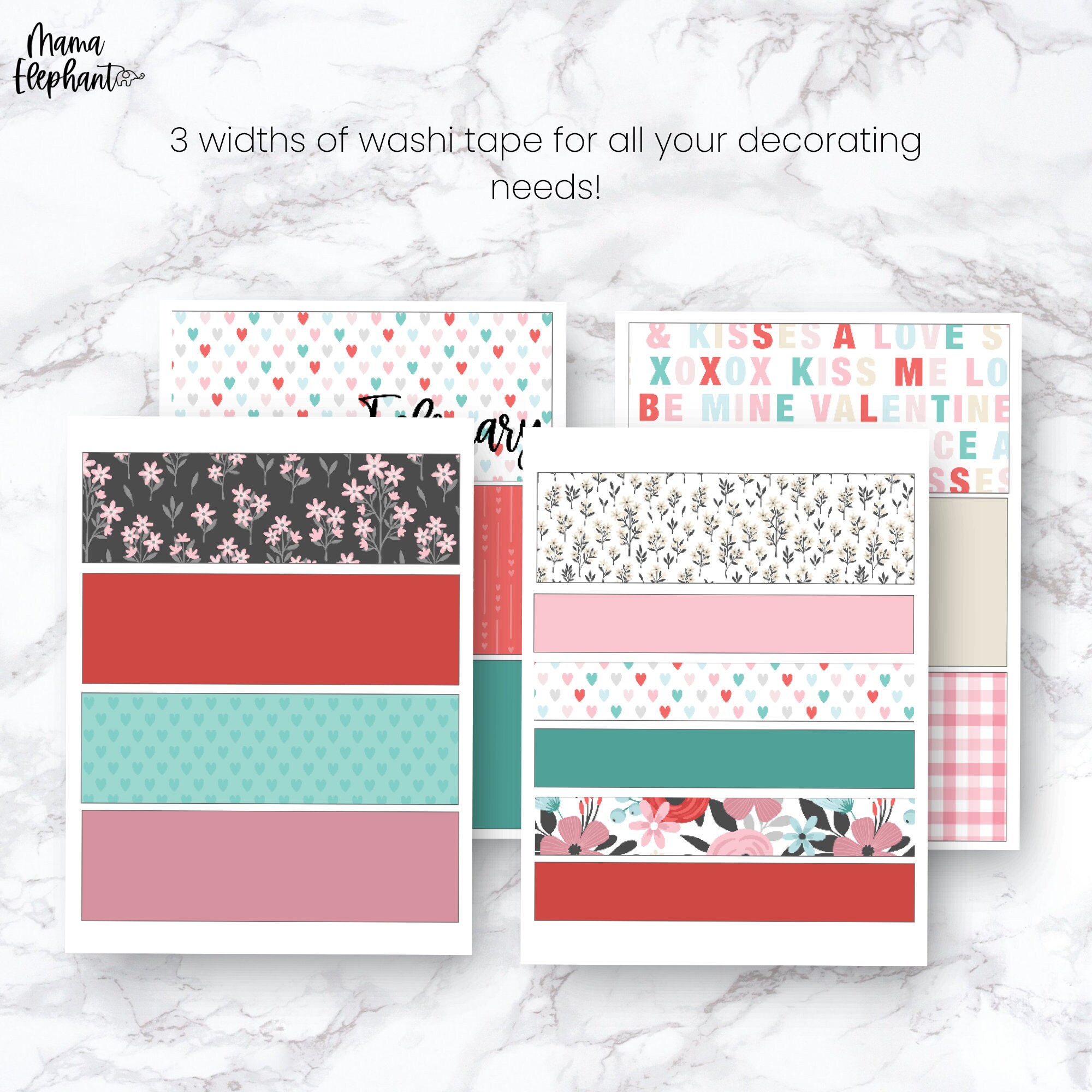 February Digital Planner Stickers Valentine's Day Sticker - Etsy