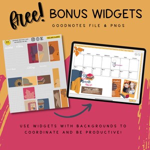 September Digital Planner Sticker, Fall Precropped Goodnotes Stickers ...