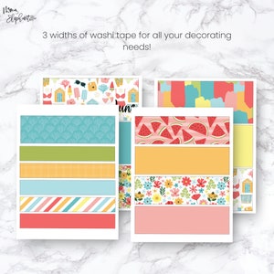 June Digital Planner Stickers Summer Sticker Kit Holiday | Etsy