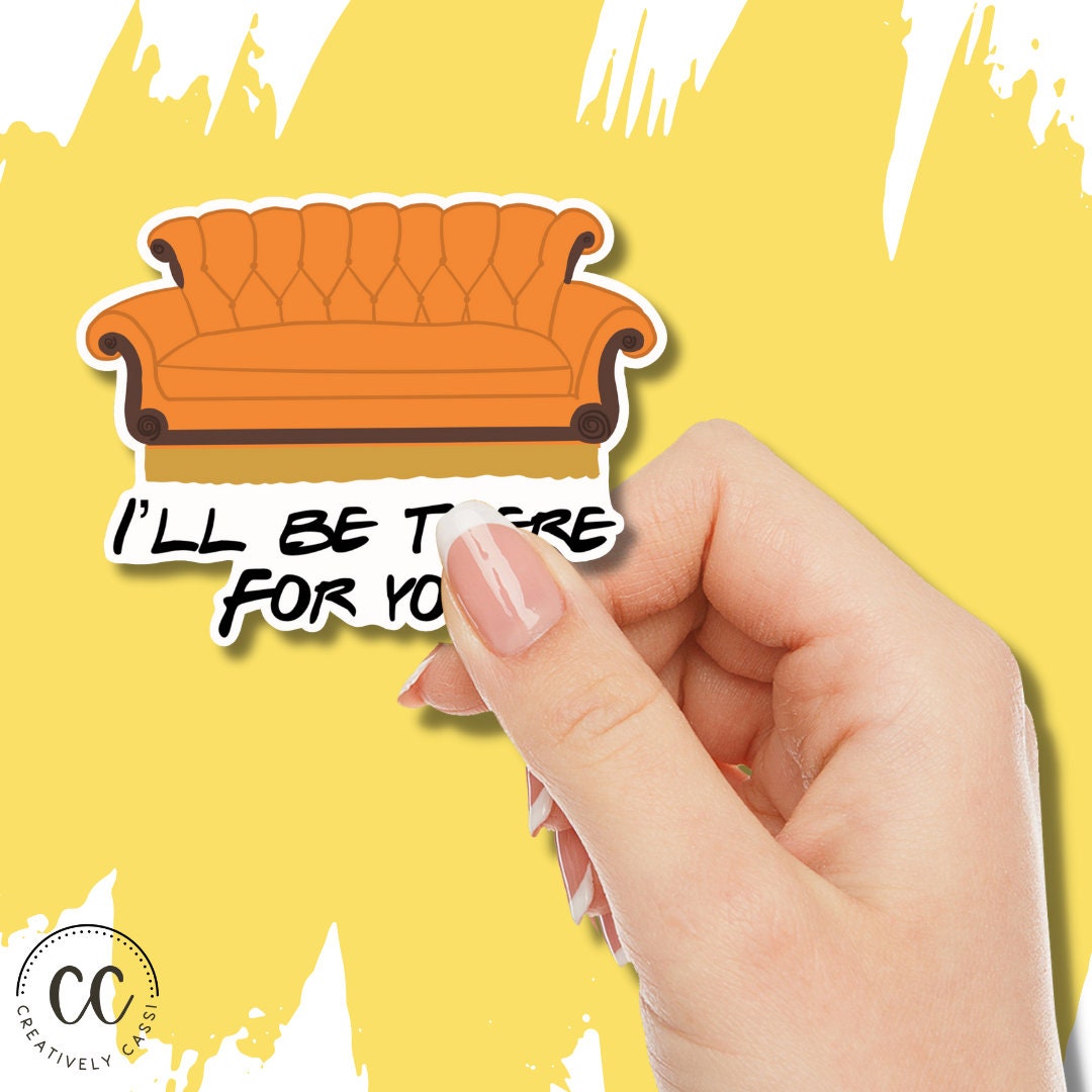 Friends Inspired Vinyl Sticker, TV Show Laptop Decal, Friends ...