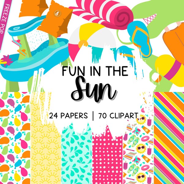 Swimming Clipart - Etsy