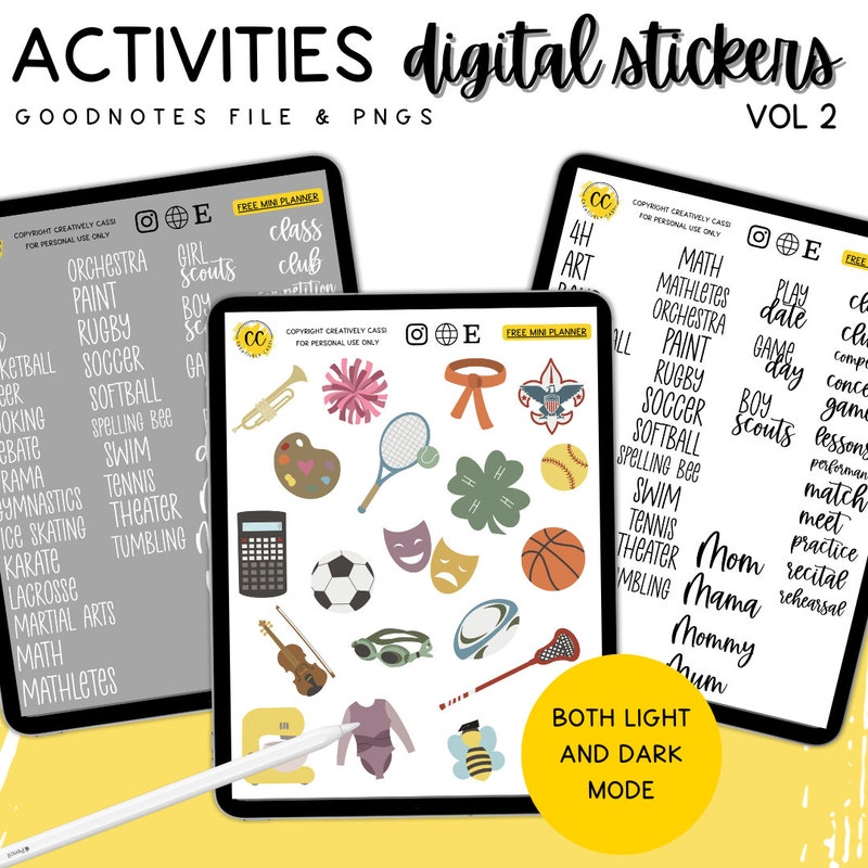 Kids Planner Stickers - Etsy