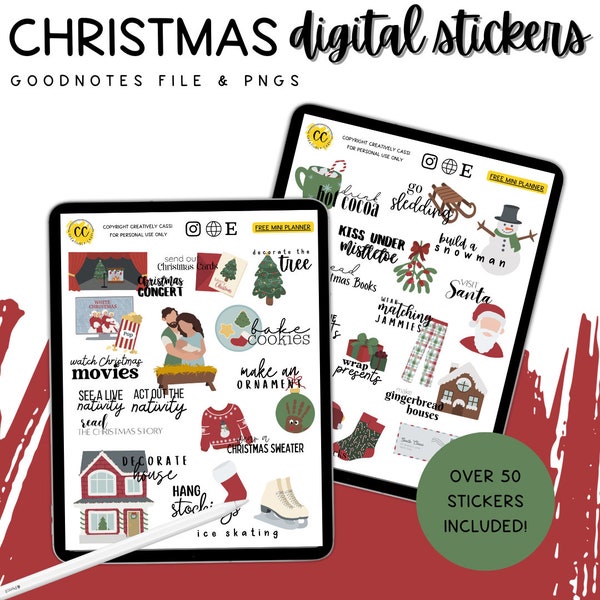 Goodnotes Bucket List Stickers - Etsy