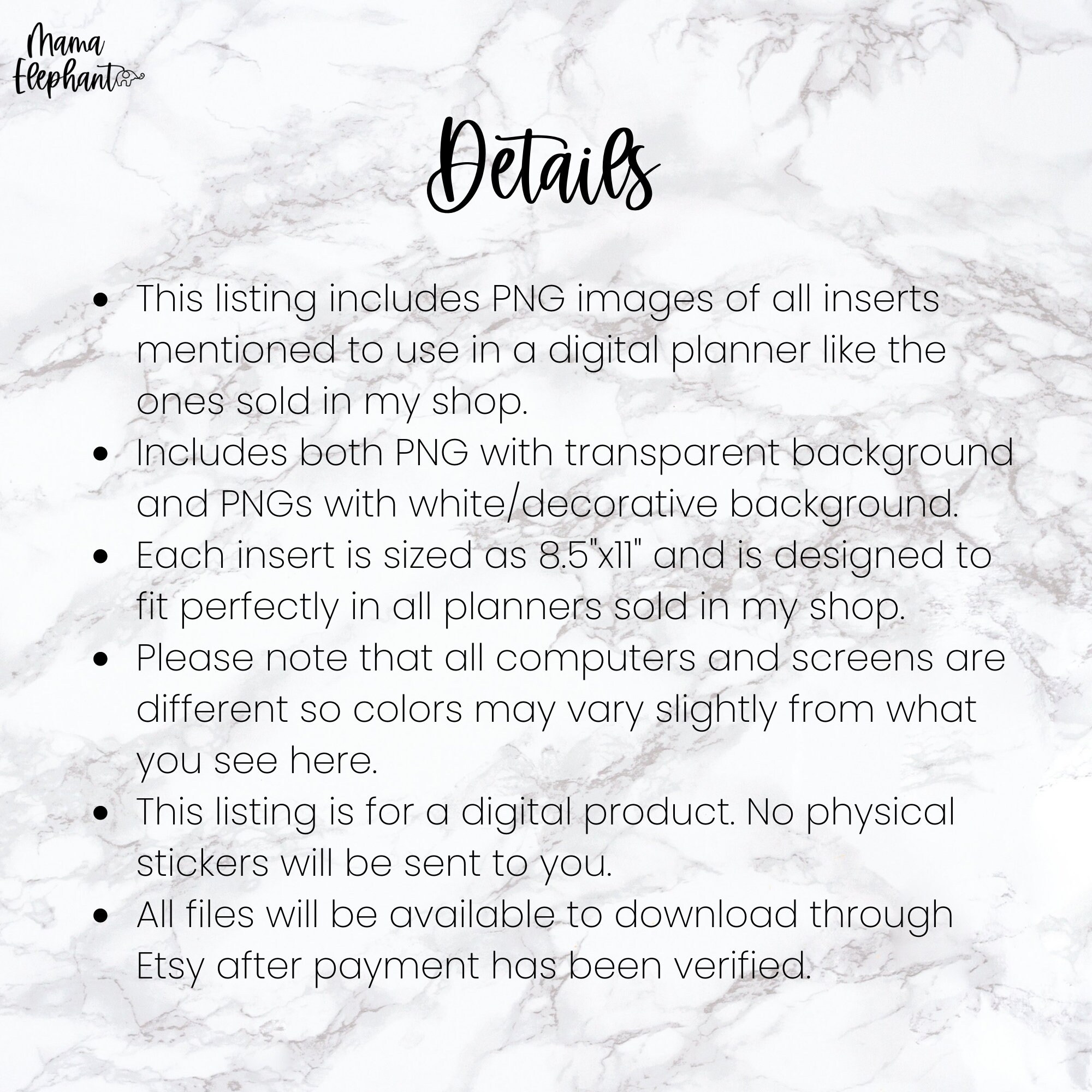 Bible Study Digital Planner Inserts Sermon Notes Prayer | Etsy