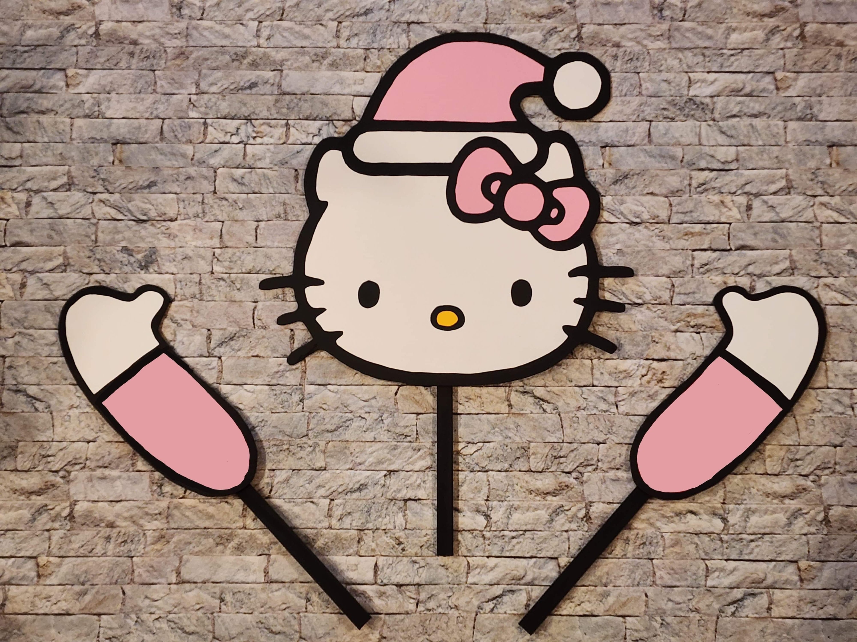 Hello Kitty Wooden Tree Topper - Etsy
