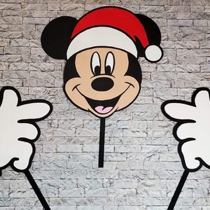 Mickey Wooden Tree Topper | Etsy