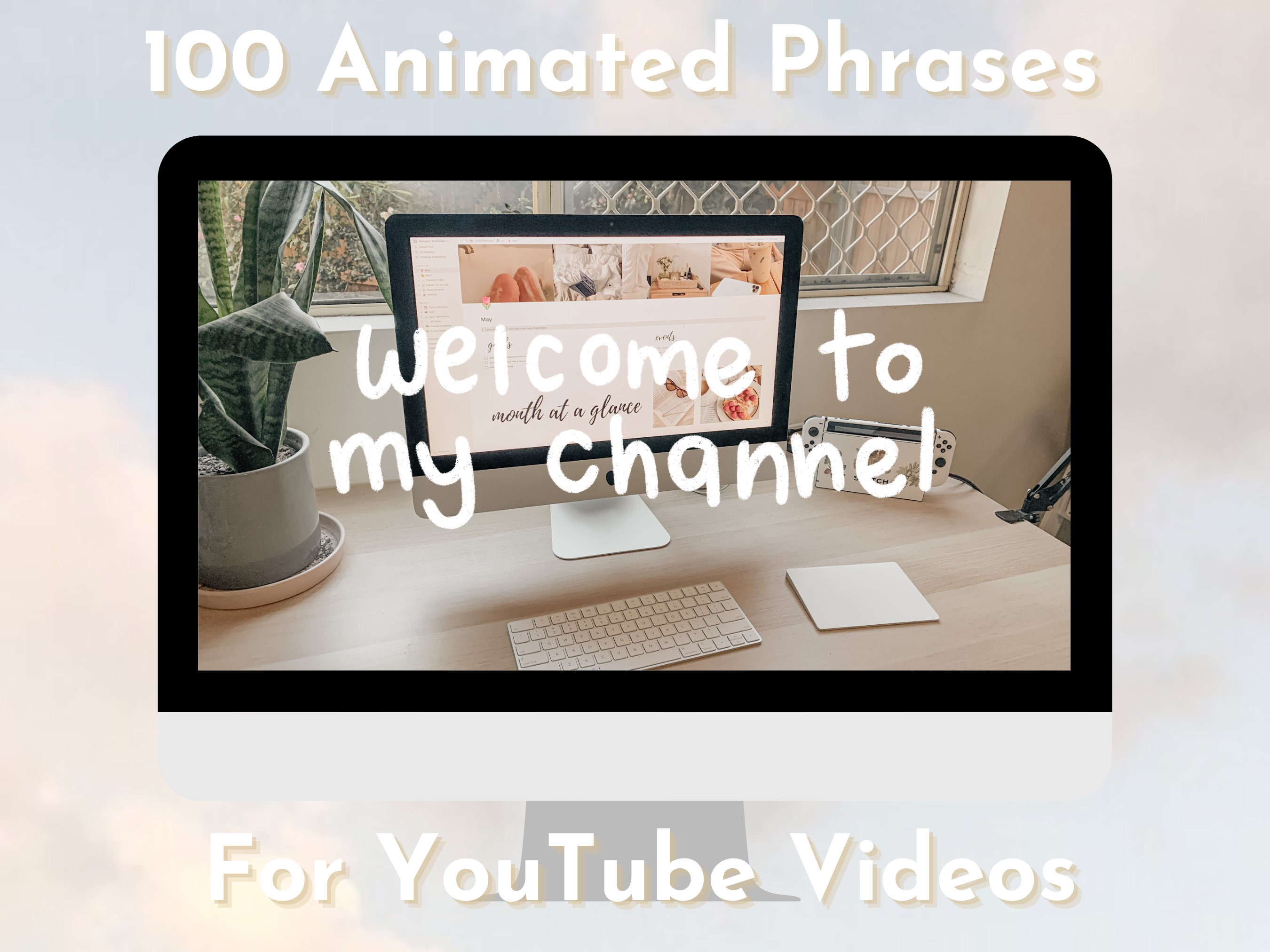 100 Hand Drawn Animated Wiggle Text for Youtube Videos and Vlogs ...