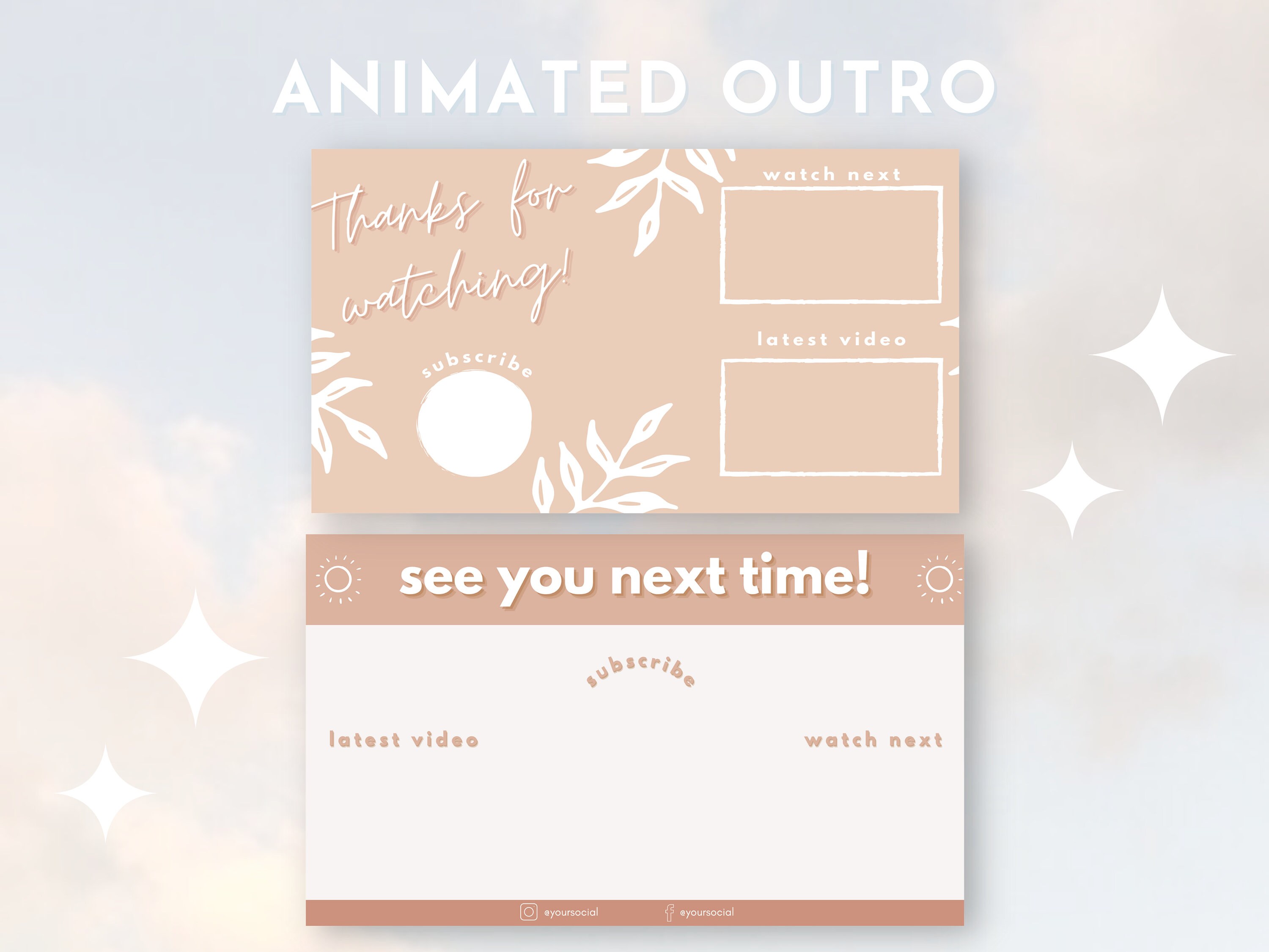 Michelle Channel Kit | Youtube Branding Kit | 2 Personalised Banner, 2 ...